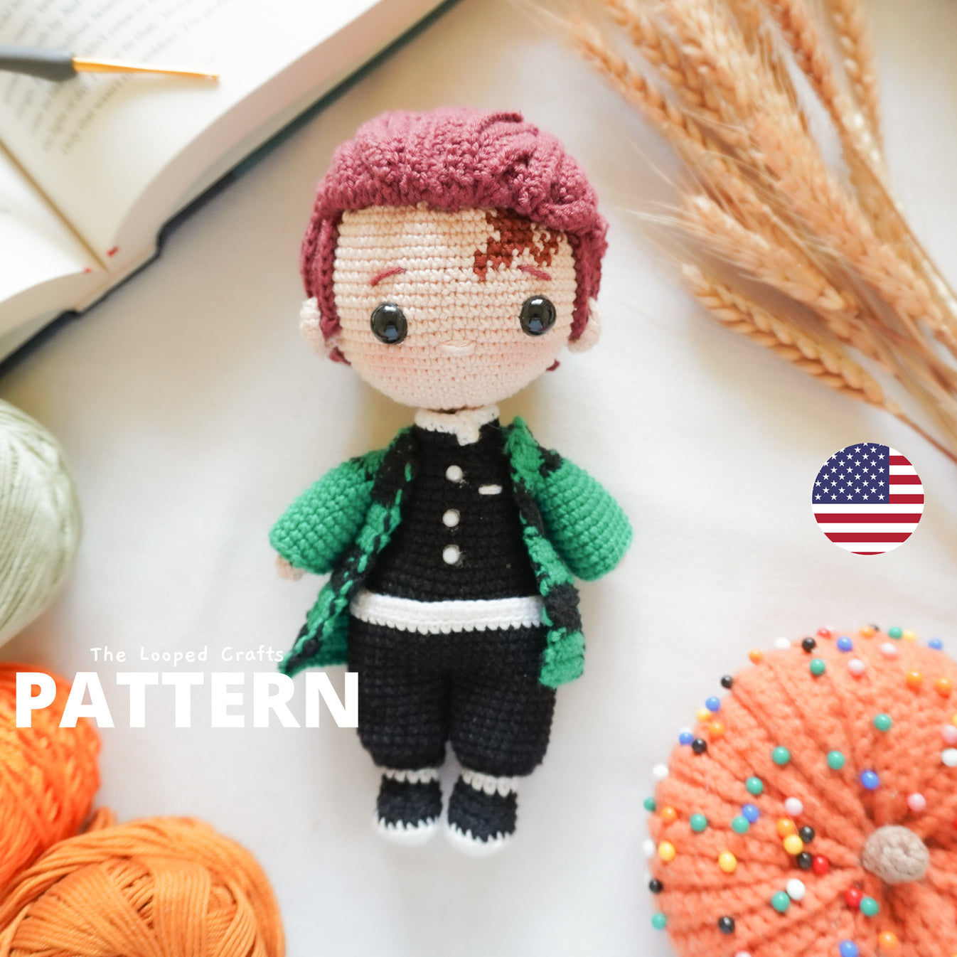 Amigurumi Crochet Pattern Demon – theloopedcrafts