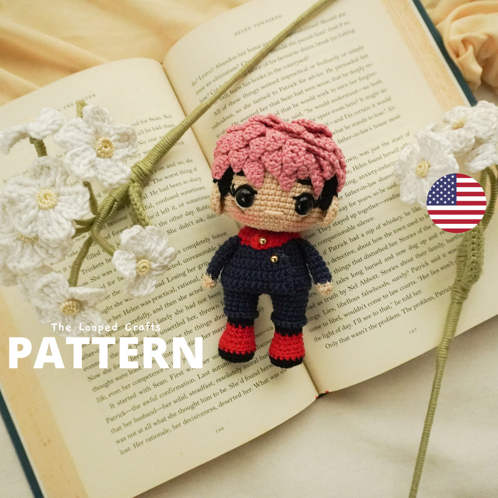 Mini Amigurumi Crochet Yuji – theloopedcrafts