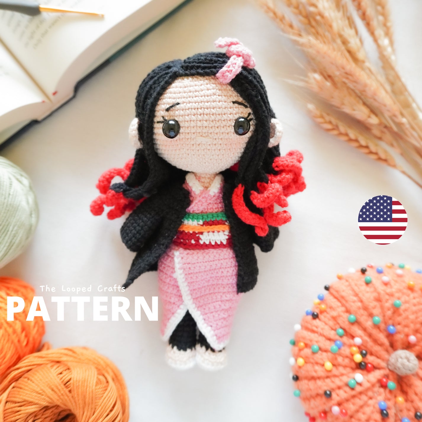 Amigurumi Crochet Pattern Demon Girl – theloopedcrafts
