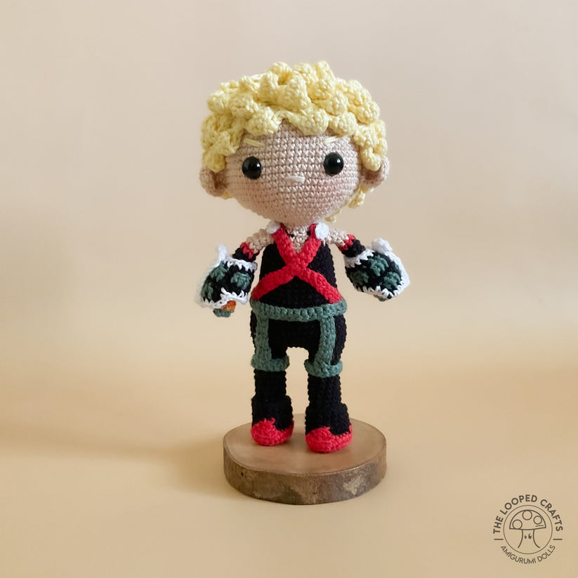 Amigurumi Crochet Pattern Explosion Hero – theloopedcrafts