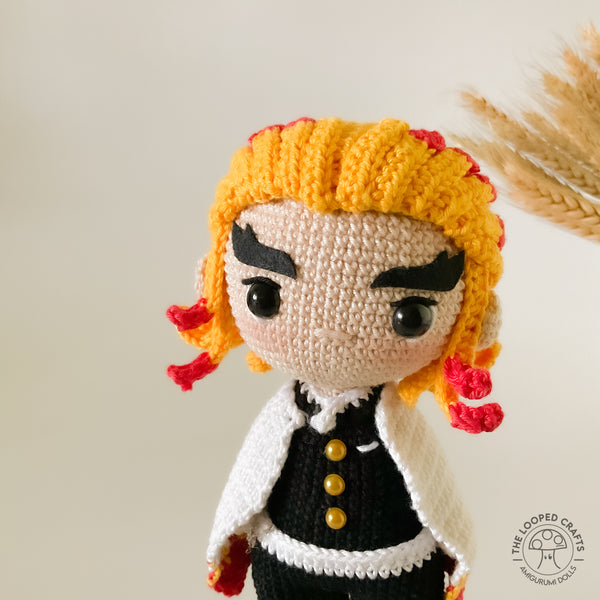 Amigurumi Crochet Pattern Fire – theloopedcrafts